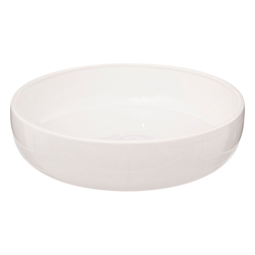 Saladeira COLL branca em cerâmica 30cm | | hôma