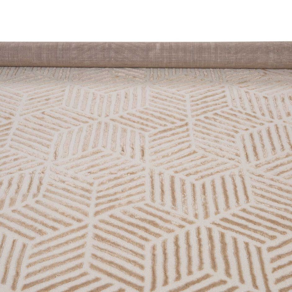 Tapete Zaha Geométrico Bege 160x235cm | | hôma