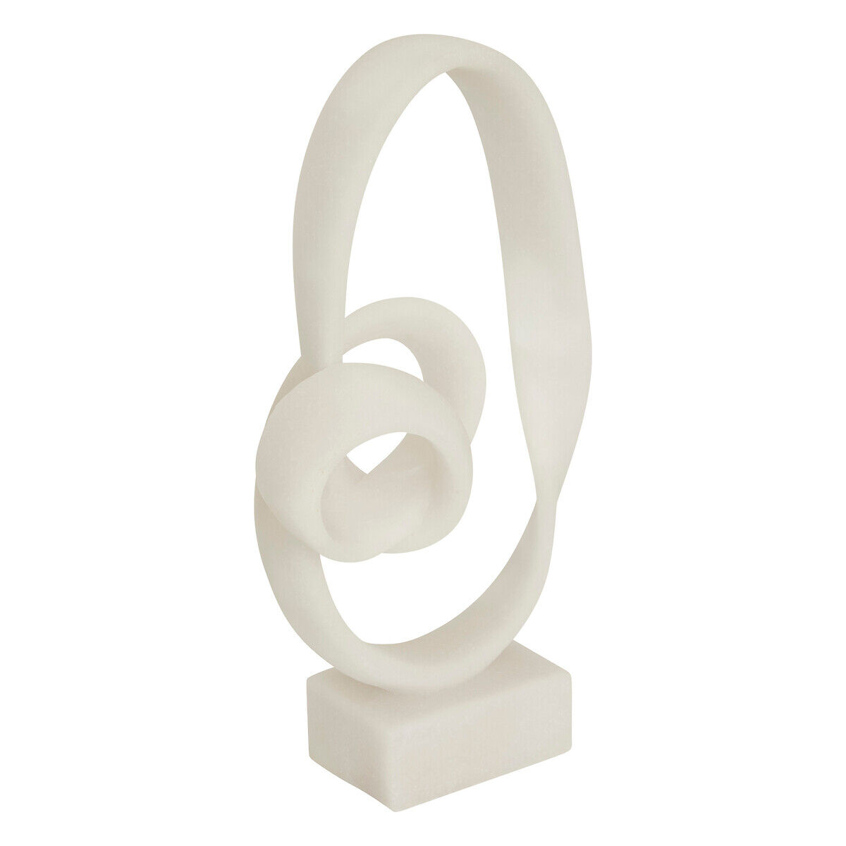 Estatueta decorativa LOUAN branco 45cm | atmosphera | hôma