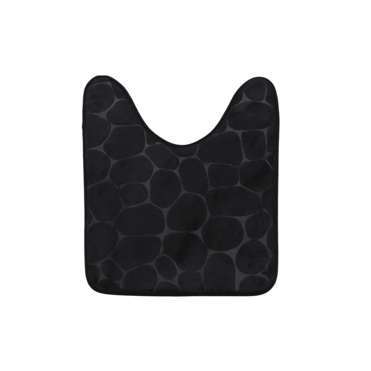Tapete wc com contorno preto 45x50cm | | hôma