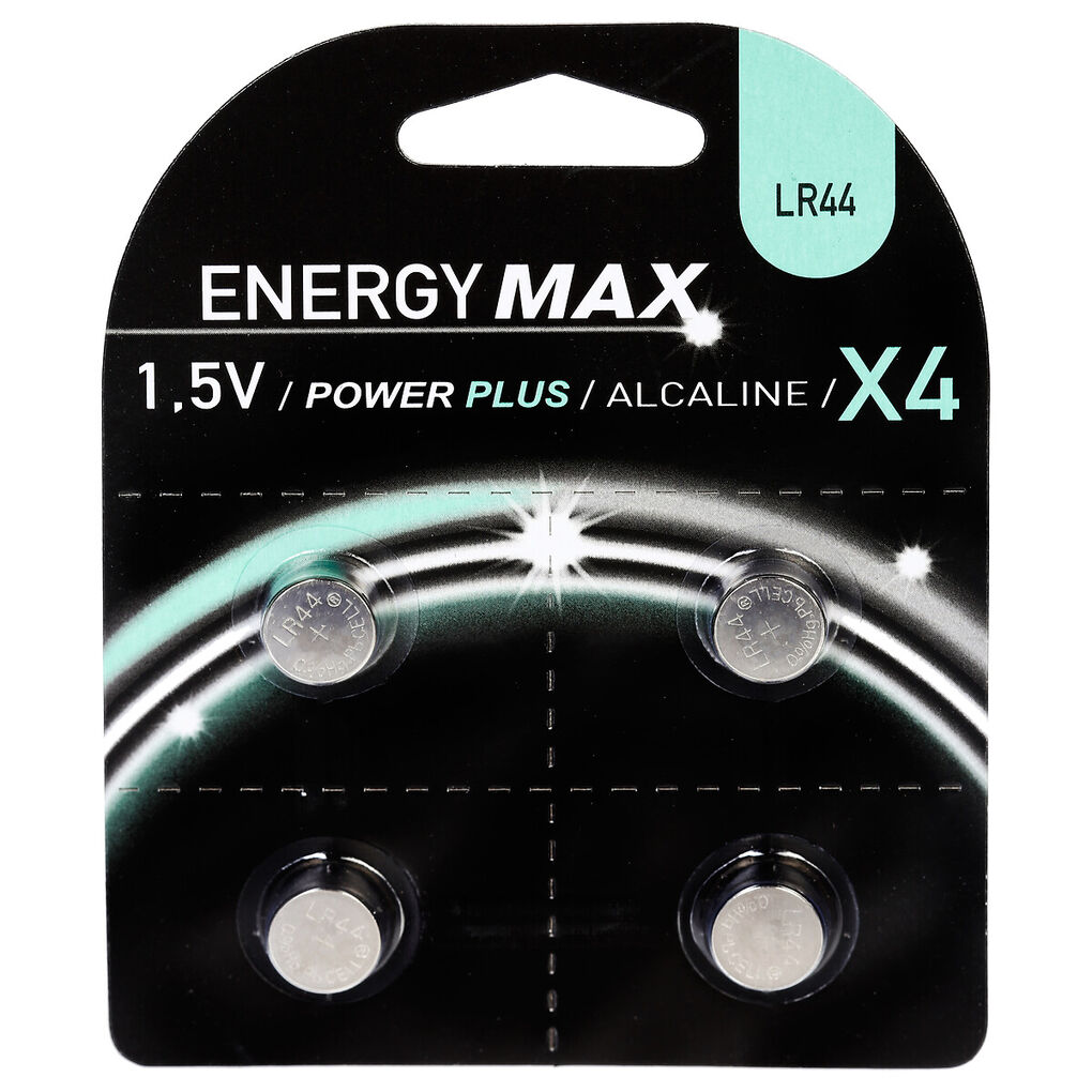 Conjunto de 4 pilhas redondas lr44 | | hôma