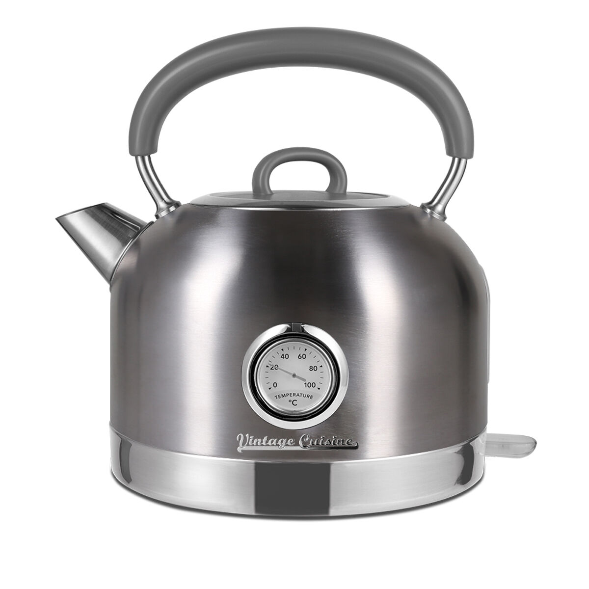 Chaleira Elétrica Vintage Cuisine Prateada 2200W | | hôma