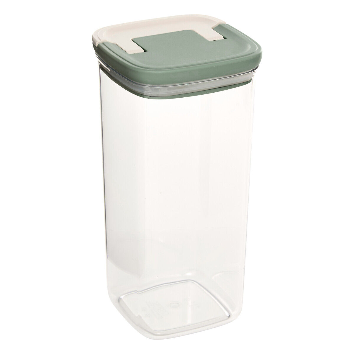 Frasco quadrado LOCK verde 1,8l | 5five | hôma