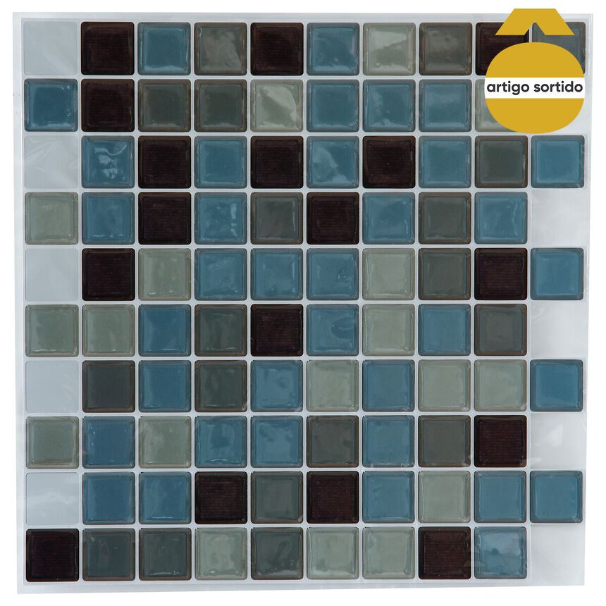 Sticker WC Efeito Mosaico 25x25cm | atmosphera | hôma