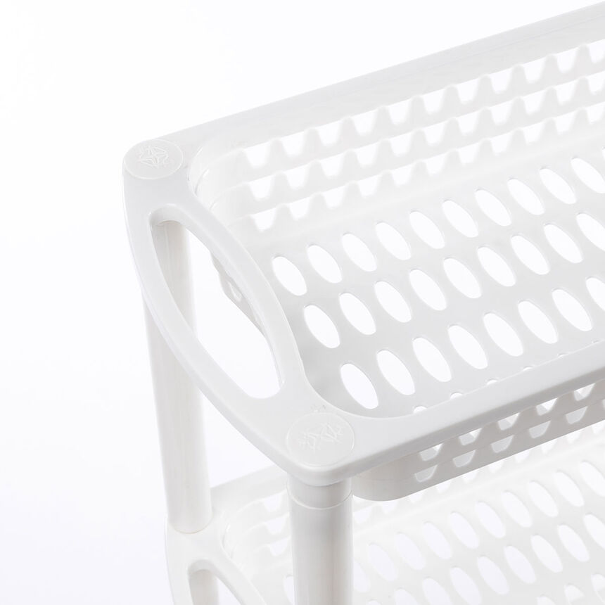 Carrinho De Cozinha Althea Branco Com 3 Cestos | | hôma