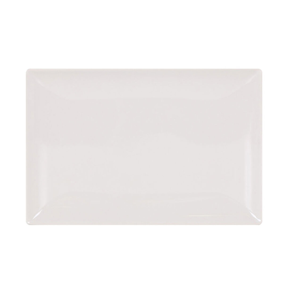 Travessa branca ELITE em cerâmica 20x30cm | | hôma