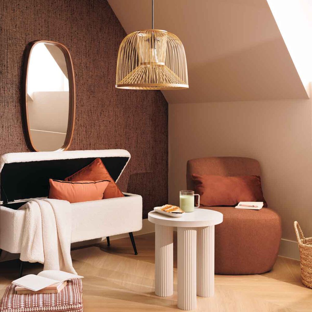 Poltrona LEONE terracota 68cm | atmosphera | hôma