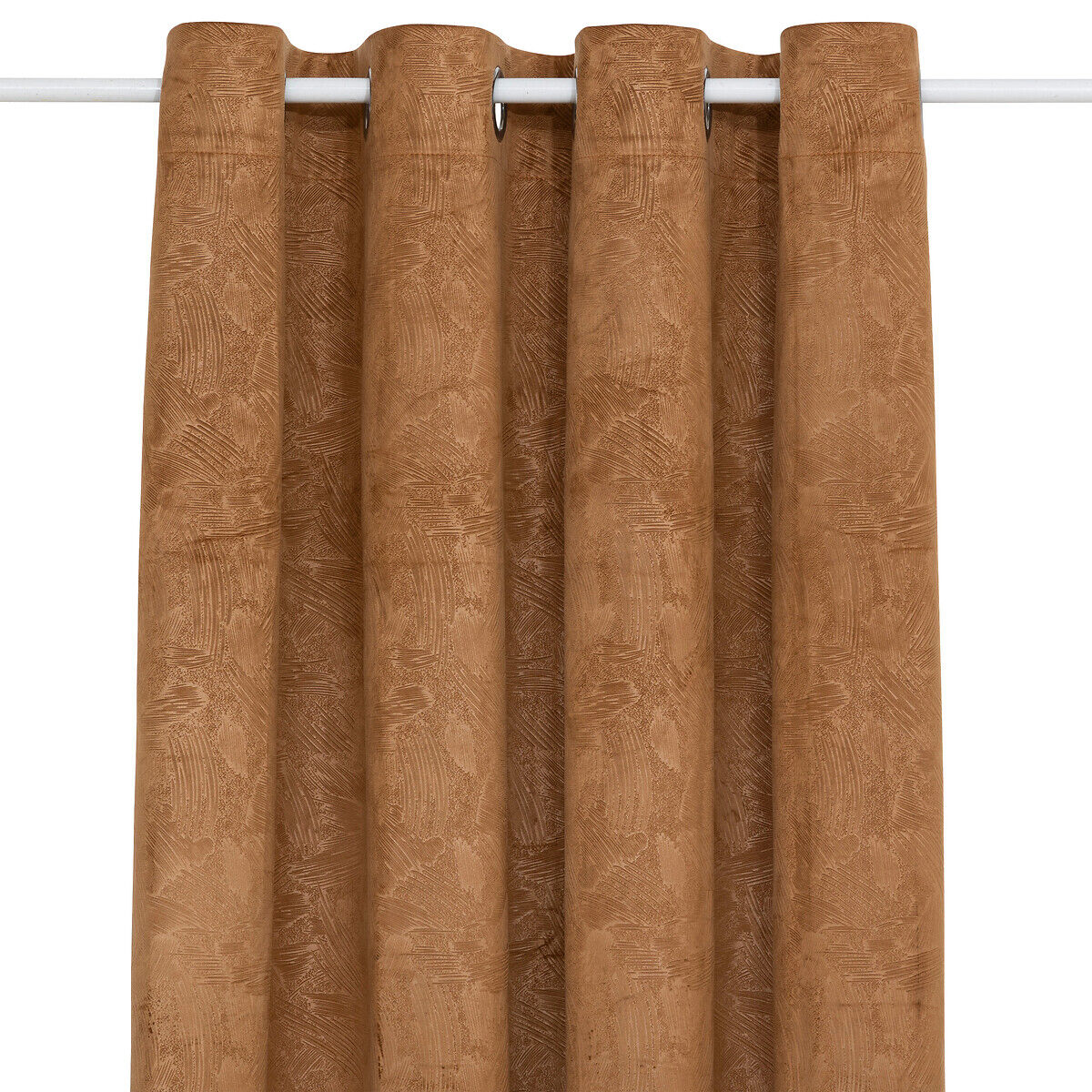 Cortina opaca FUJO veludo castanha 135x260cm | atmosphera | hôma