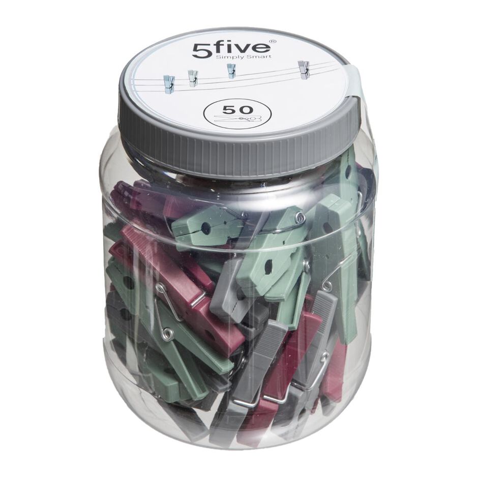 Conjunto de 50 molas para roupa | 5five | hôma