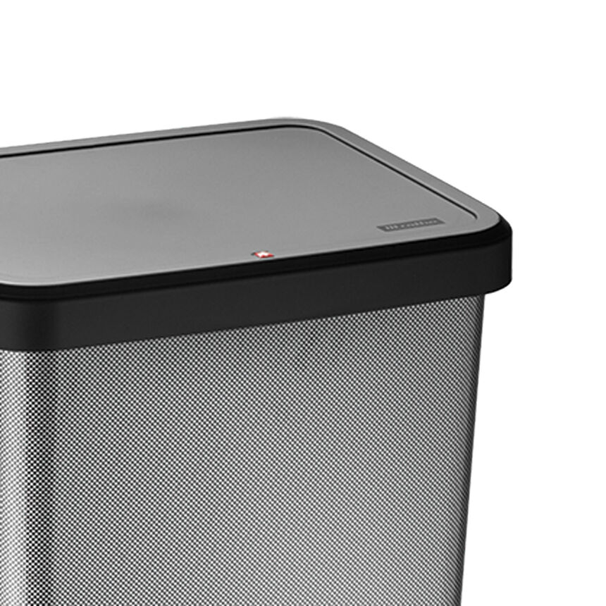 Balde Do Lixo Com Pedal 40l Carbono | | hôma