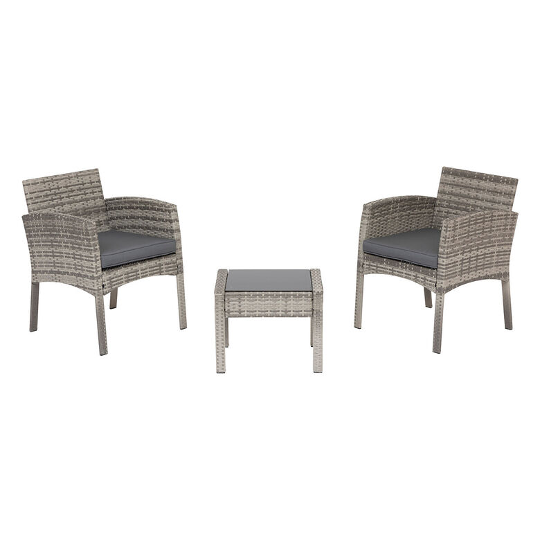 Conjunto de jardim RELAX cinza | hespéride | hôma