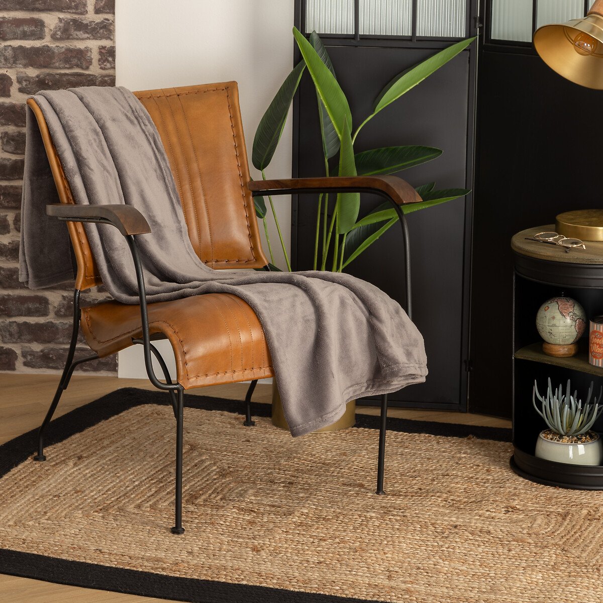 Manta Microfibra Cinza 125x150cm | atmosphera | hôma