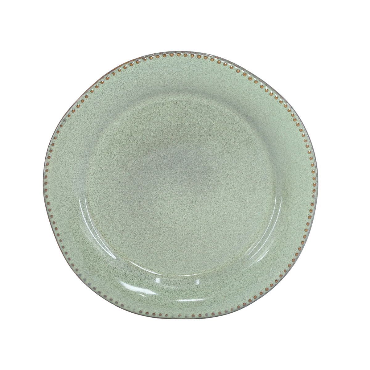 Prato Raso Capri Verde Em Cerâmica 27cm | secret d'gourmet | hôma