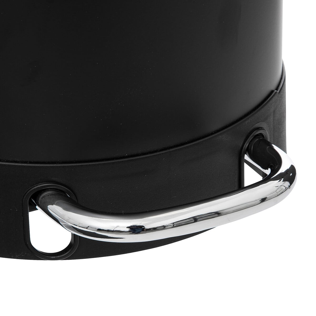 Balde Do Lixo Ariane Slim Preto 30L | | hôma