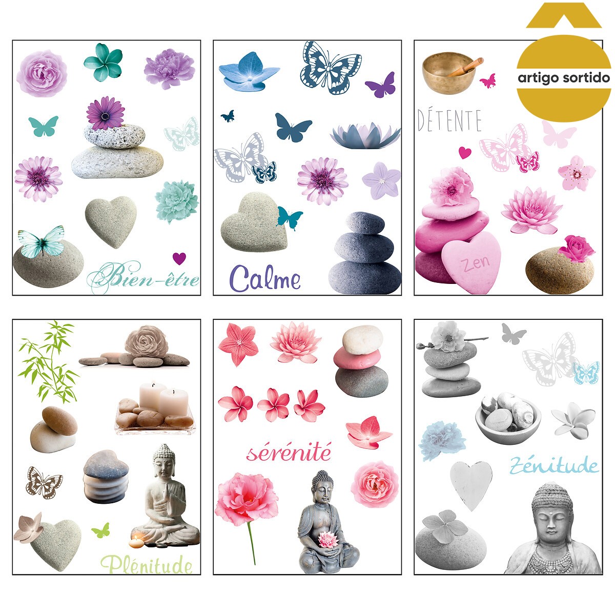 Sticker Zen Romance 40x30cm | atmosphera | hôma