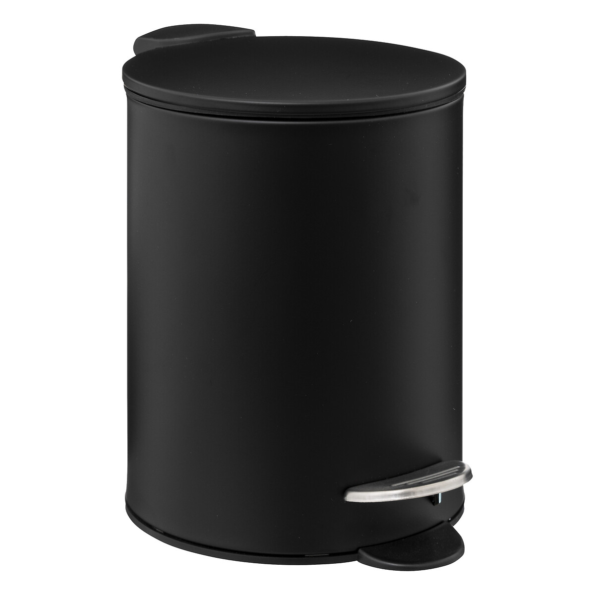 Balde WC Preto Em Metal Soft Close 3L | 5five | hôma