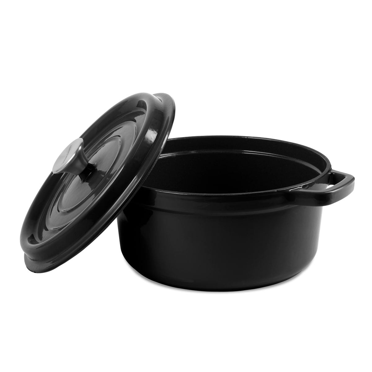 Panela De Ferro Fundido Vintage Cuisin Preta 22cm | | hôma