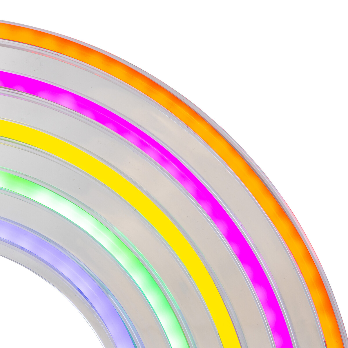 Decoração de mural led Neon arco-iris | atmosphera | hôma