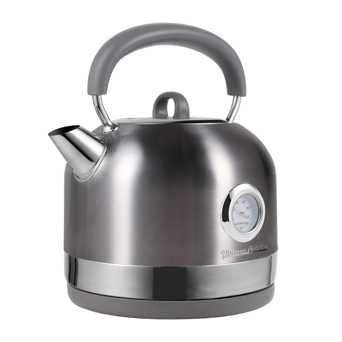 Chaleira Elétrica Vintage Cuisine Prateada 2200W | | hôma