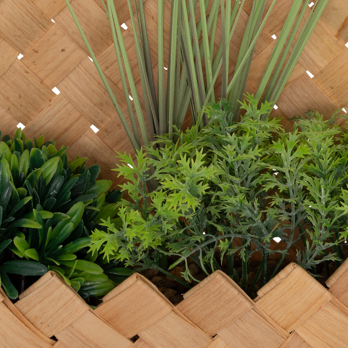 Vaso suspenso com planta artificiál JIKA | atmosphera | hôma