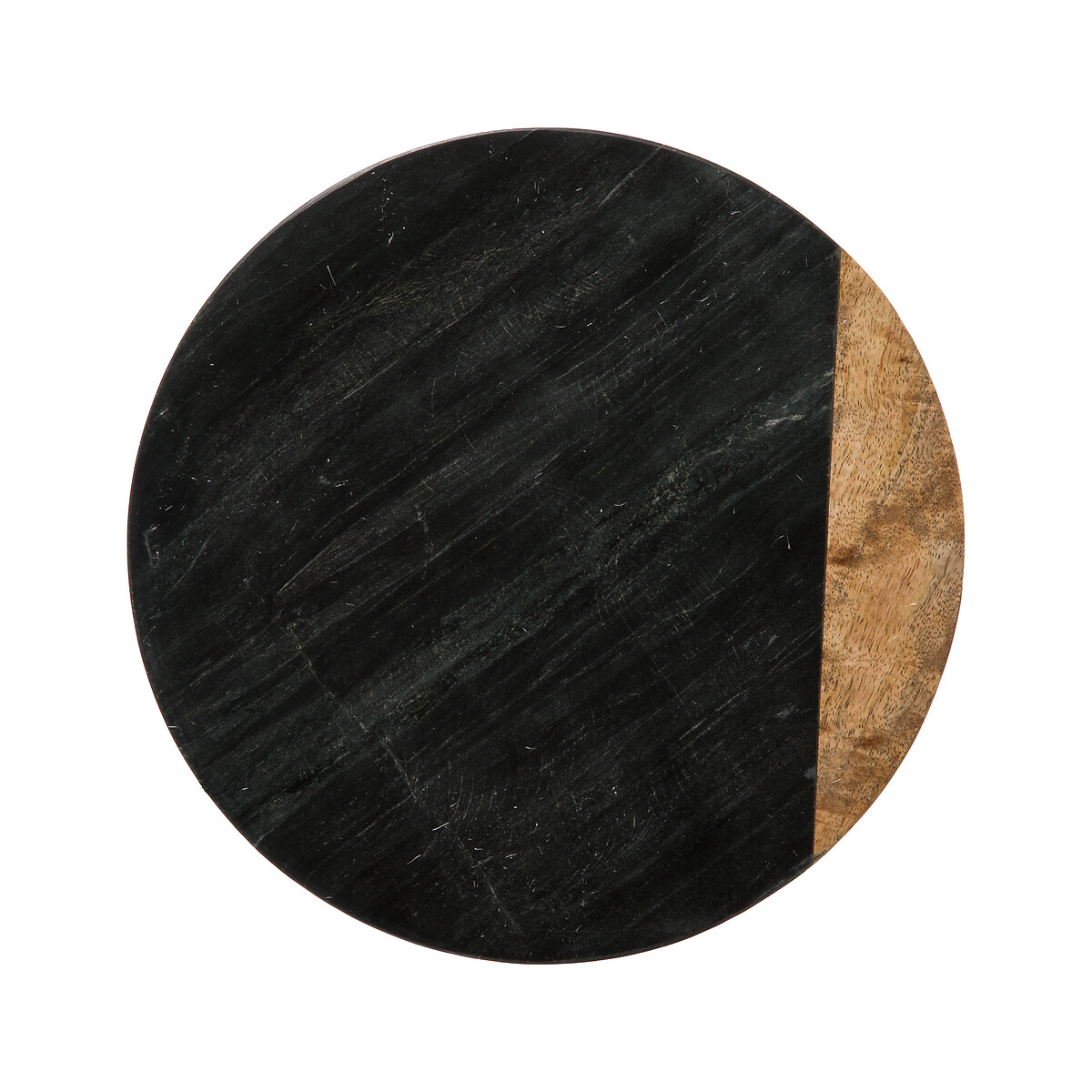 Prato giratório em mármore preto 30cm | secret d'gourmet | hôma