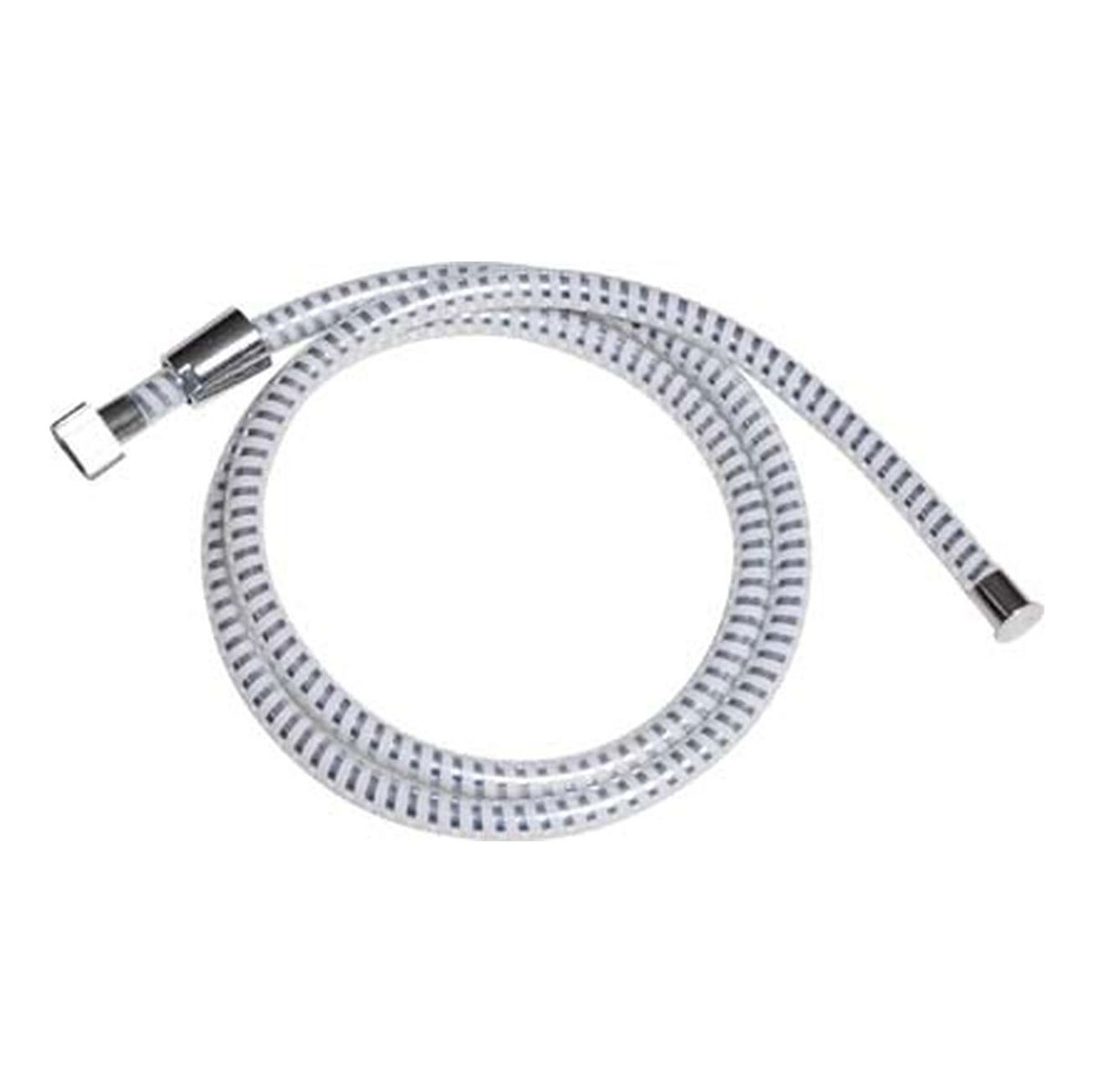 Mangueira Chuveiro Flexível Branco E Prateado 200cm | | hôma