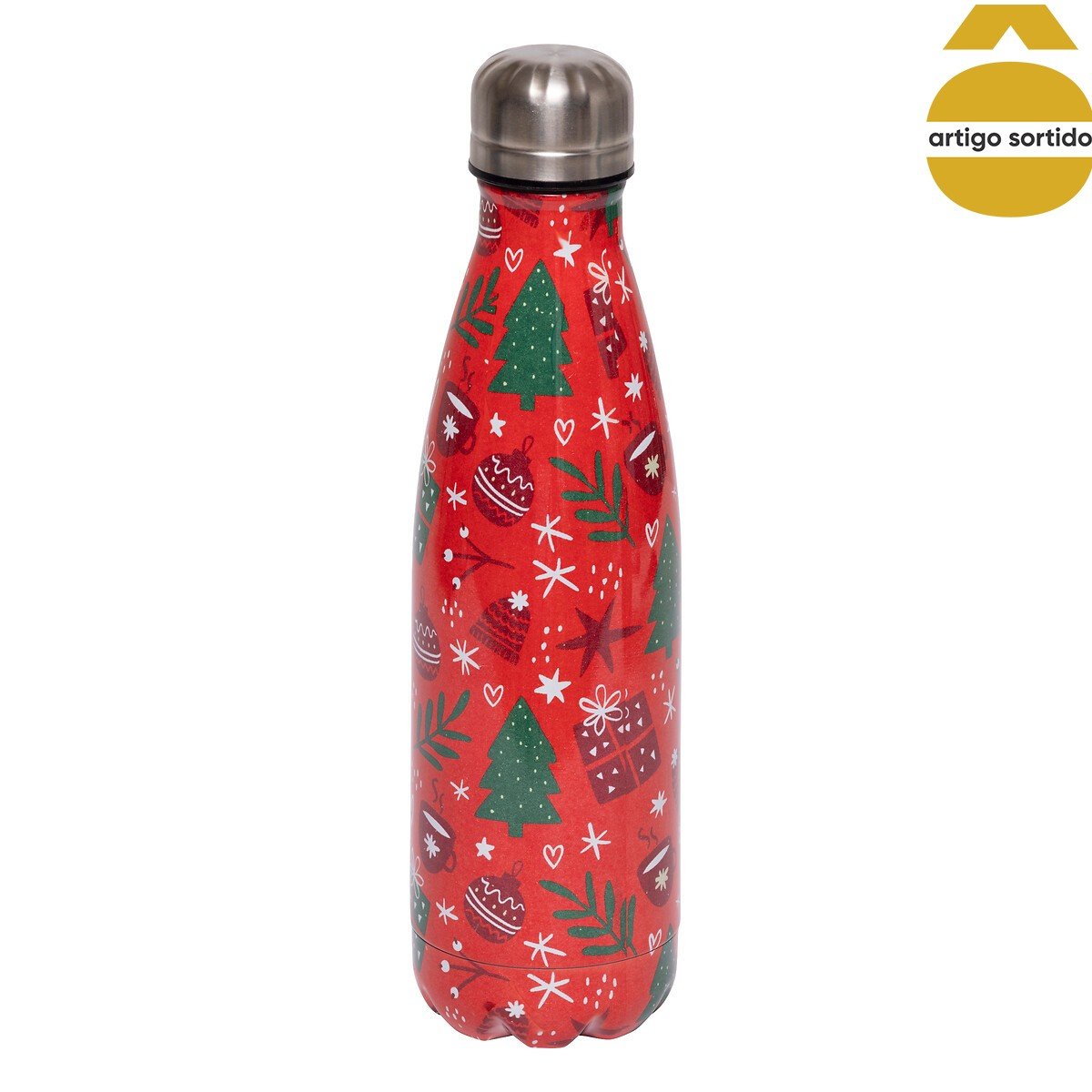 Garrafa térmica natalícia em aço inoxidável 50cl | 5five | hôma
