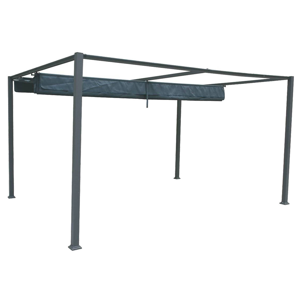 Pérgola palmeira cinza ardósia 3x4m | hespéride | hôma